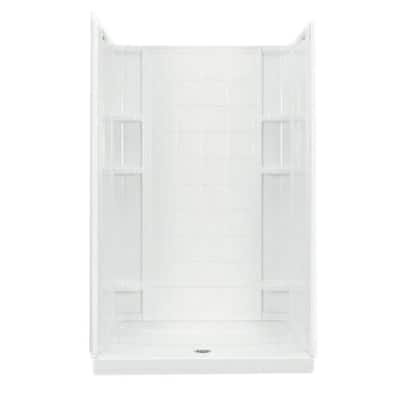 STERLING Ensemble Curve 60 in. x 30 in. x 75-3/4 in. Shower Kit with ...