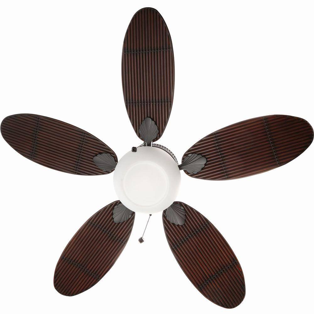 Buy Tahiti Breeze 52 in. LED Indoor/Outdoor Natural Iron Ceiling Fan ...