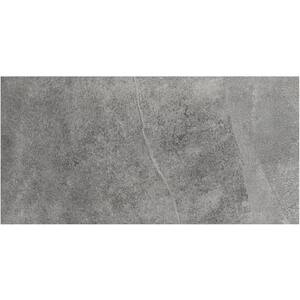 Daltile Delegate Black Matte 24 in. x 24 in. Color Body Porcelain Floor ...