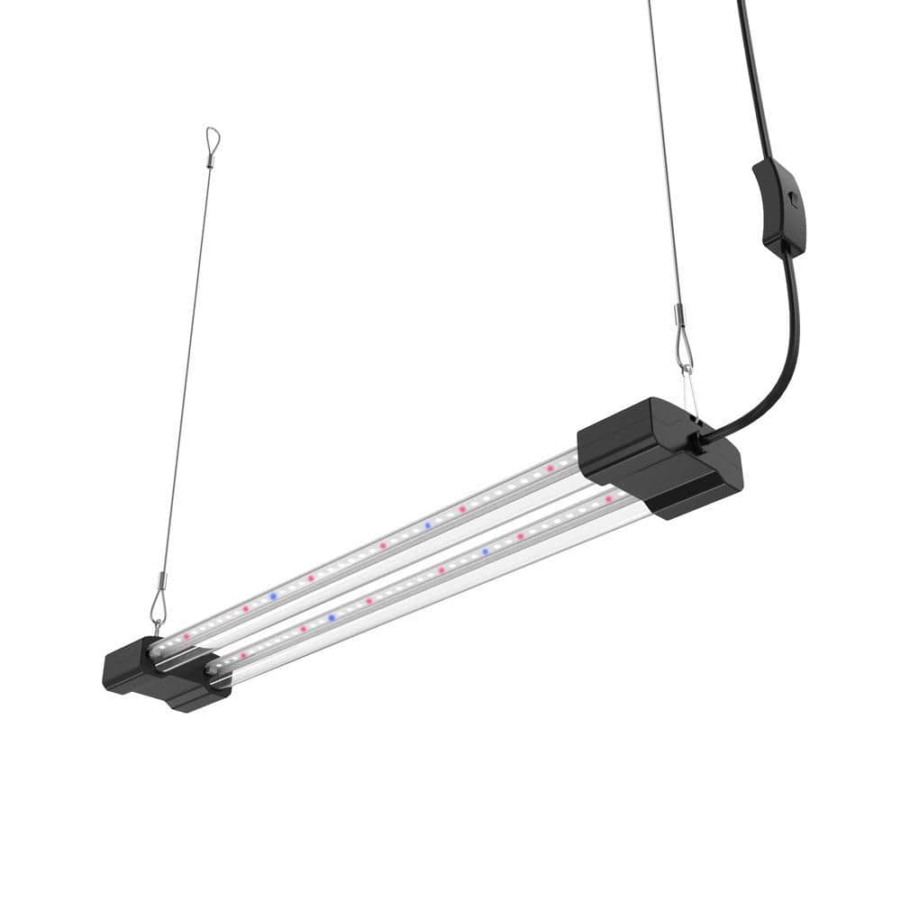 DYMOND 2 ft. LED Grow Light Full Spectrum 5000K Daylight and 660 nm Red ...