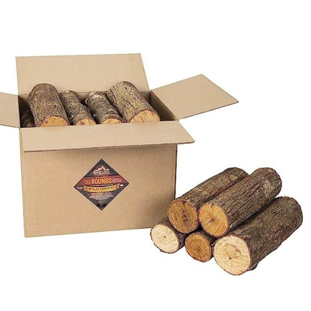 Smoak Firewood Uncut Rounds 16 in. Logs 100-120 lbs. Kiln Dried Premium ...