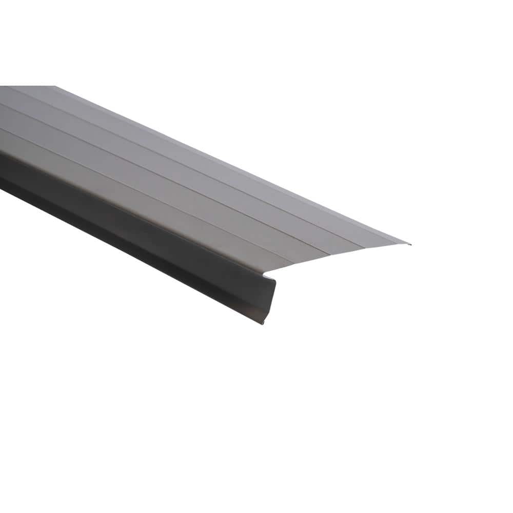 Gibraltar Building Products 6 in. x 1-1/4 in. x10 ft. Aluminum Eave ...