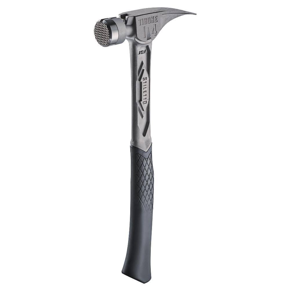 Stiletto 14 oz. TiBone Milled Face with Curved Handle TIB14RMC - The ...