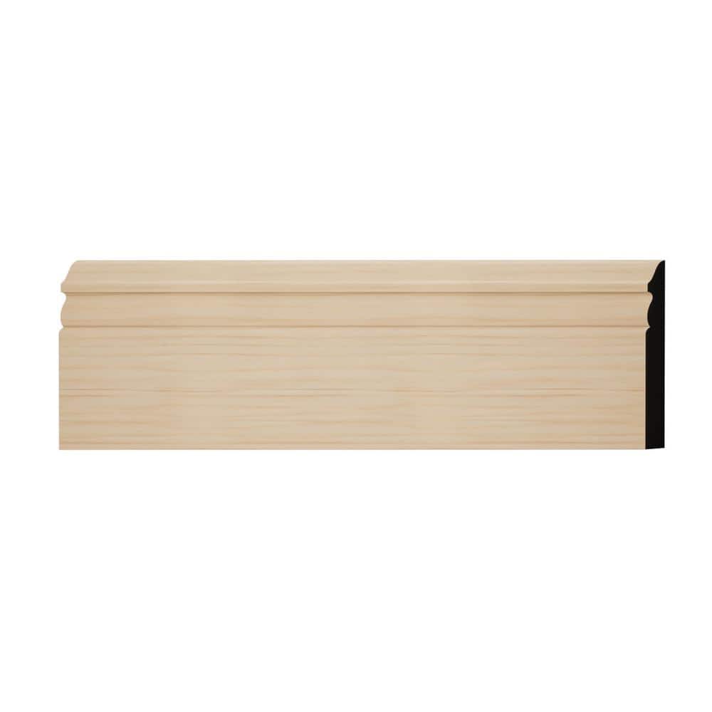 Ekena Millwork WM518 0.56 in. D x 5.25 in. W x 6 in. L Wood (Alder ...