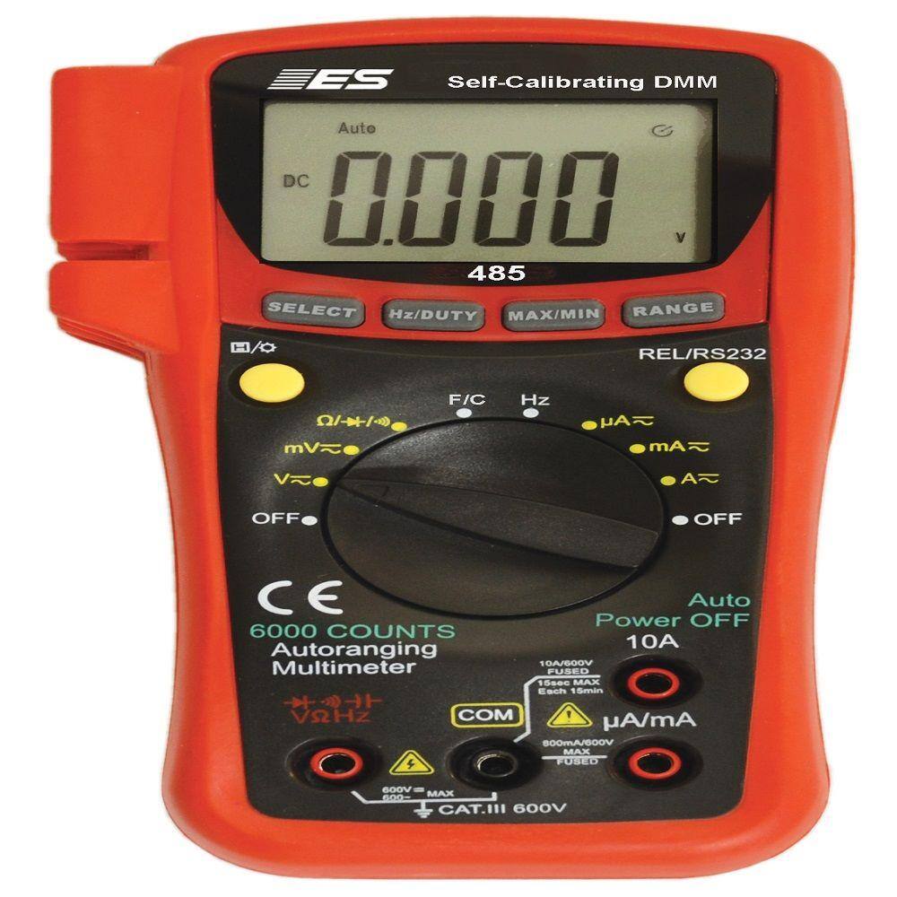 FLOOD-IT Self Calibrating True RMS Multimeter ESI485 - The Home Depot