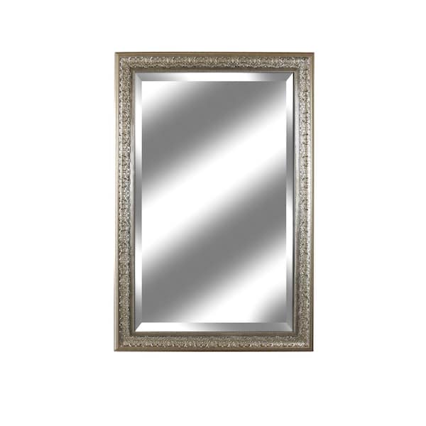 Alpine Art & Mirror Medium Rectangle Champagne Gold Beveled Glass ...