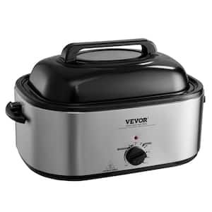 VEVOR Electric Roaster Oven 24 qt. Turkey Roaster Oven Slow Cookers ...