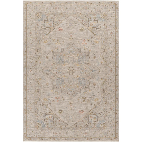 Livabliss Avant Garde Gray Traditional 10 ft. x 14 ft. Indoor Area Rug ...