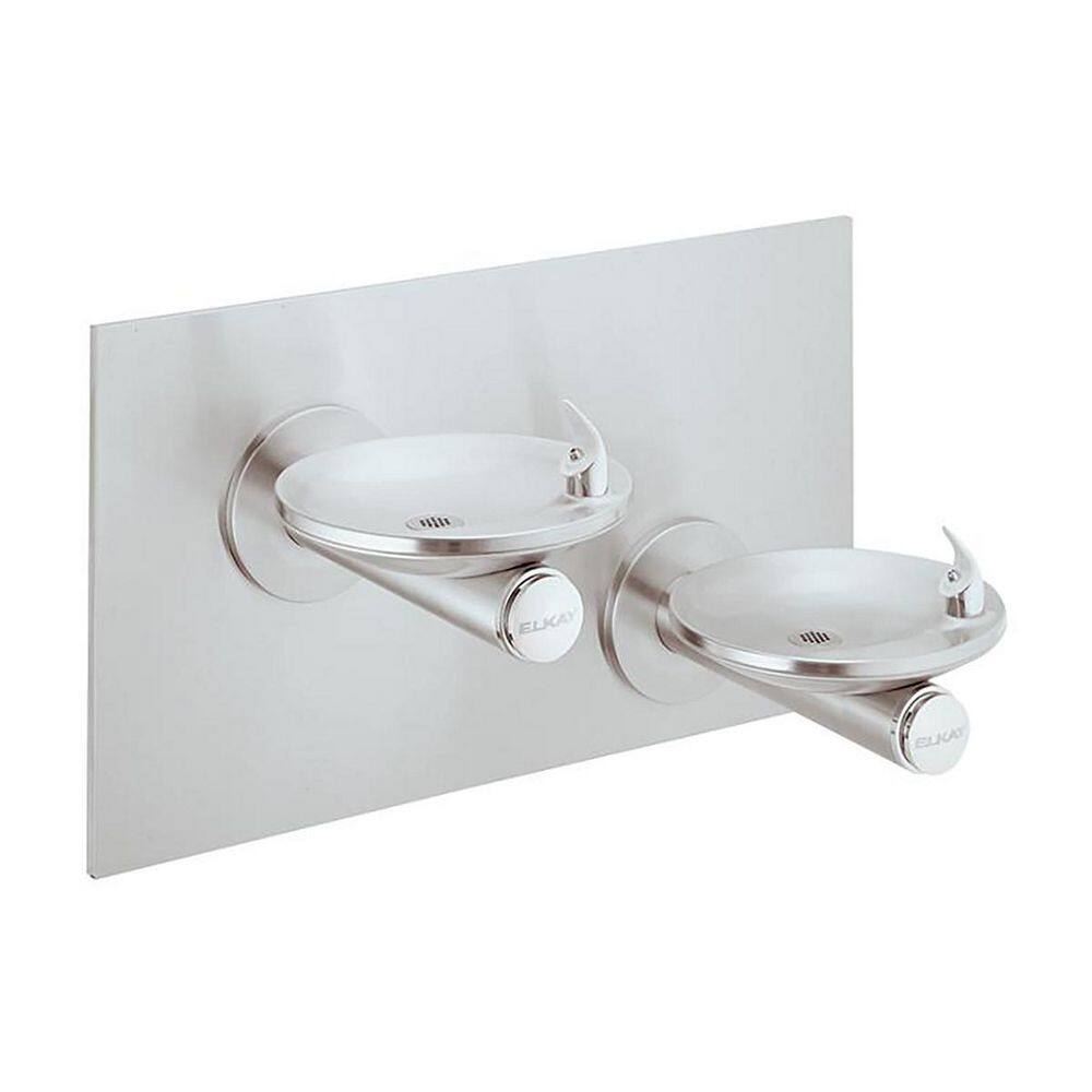Elkay SwirlFlo Push button ADA Stainless Steel Bi-Level Drinking ...
