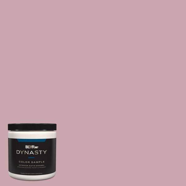 BEHR DYNASTY 8 oz. #MQ1-04 Dutchess Dawn One-Coat Hide Satin Enamel ...