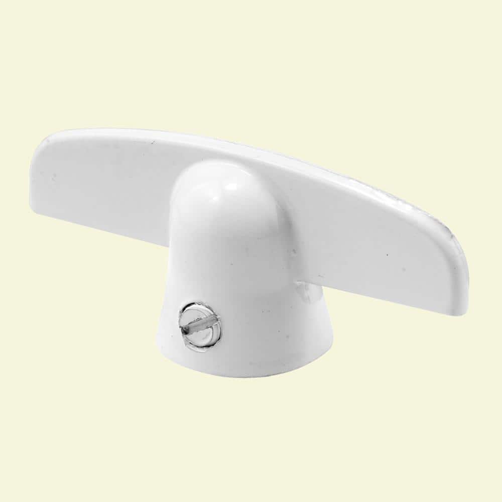 Prime-Line 3/8 in. White Tee Handle Casement Operator, Pella (2-pack) H ...