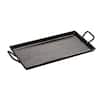 Lodge 18 in. Black Carbon Steel Stovetop Griddle with Handles CRSGR18 ...
