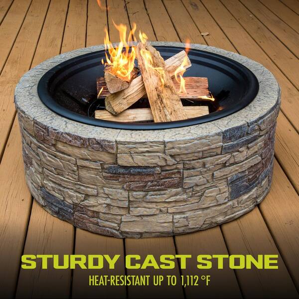 Cast Stone Fire Pit CAST STONE FIRE PIT Model 3D Warehouse