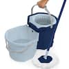 Casabella Clean Water Microfiber Spin Mop with 2-Bucket System 8500455 ...