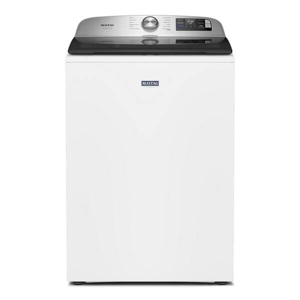 GE Profile 4.9 cu. ft. High-Efficiency Smart Top Load Washer in White ...