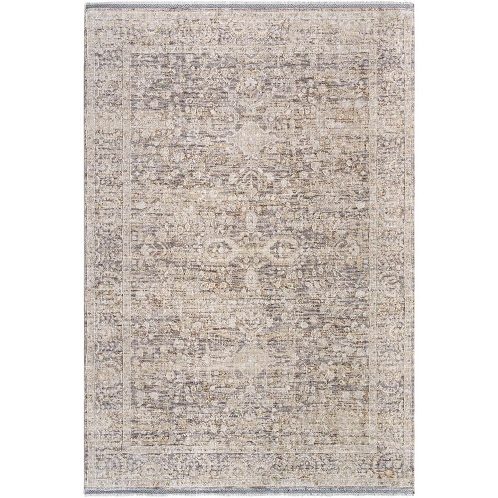 Livabliss Rivaldo Brown Doormat 2 ft. x 4 ft. Indoor Area Rug RVD2312 ...