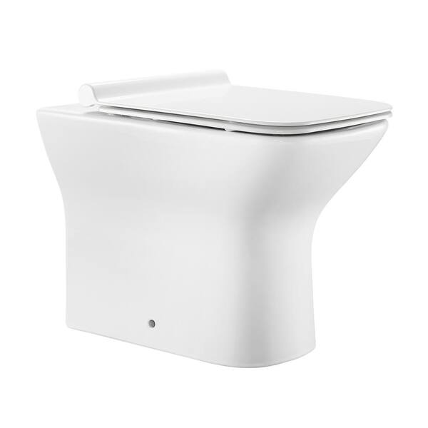 Swiss Madison Carre Back-To-Wall Square Toilet Bowl SM-WT530 - The Home ...
