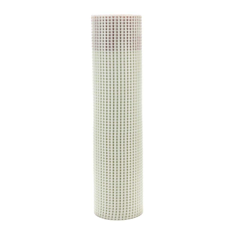 SpiderLath 2 ft. x 50 ft. 100 sq. ft. Roll Fiberglass Lath 3.4 Metal ...