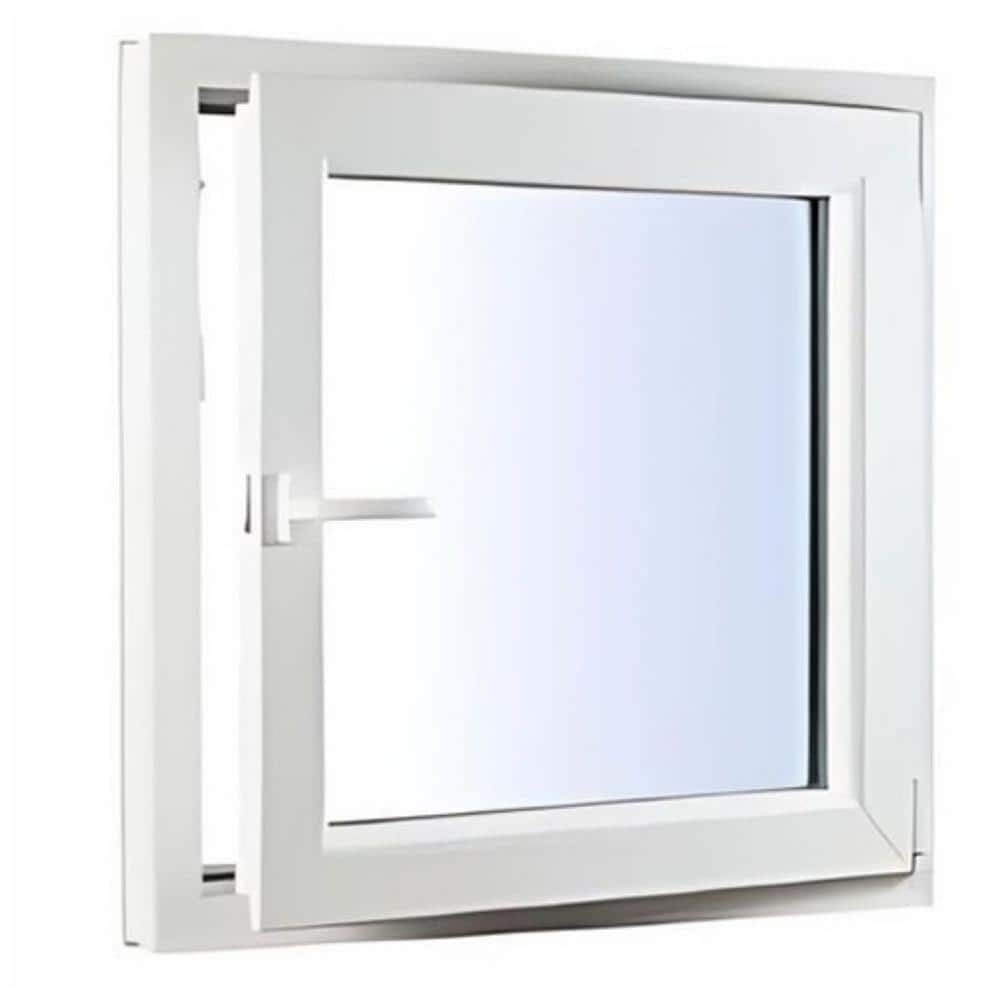 Avora Doors and Windows 32 in. x 24 in. Elite Euro White Double-Pane ...