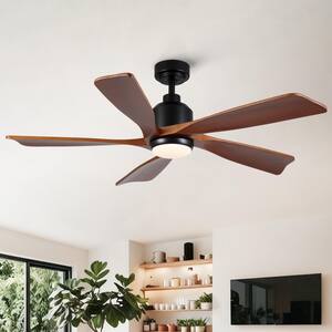 QRMOK Air5 72 in. Indoor Ceiling Fan with Light and Remote Industrial ...