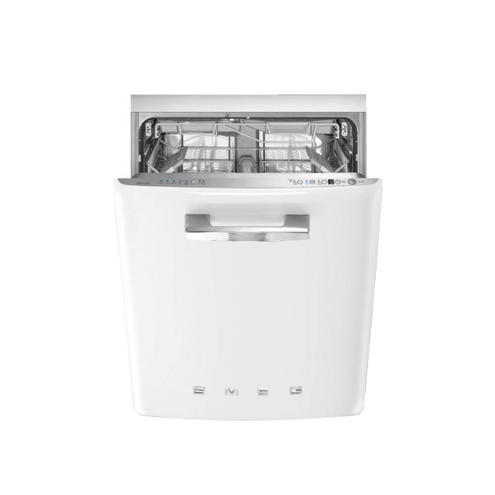 smeg Retro 24" Prefinished w/FlexiDUO. (10+ programs, Planetarium wash). White STU2FABWH2 - The ...