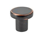 TOPEX Italian Designs Collection 1 in. Chrome Round Cabinet Knob ...