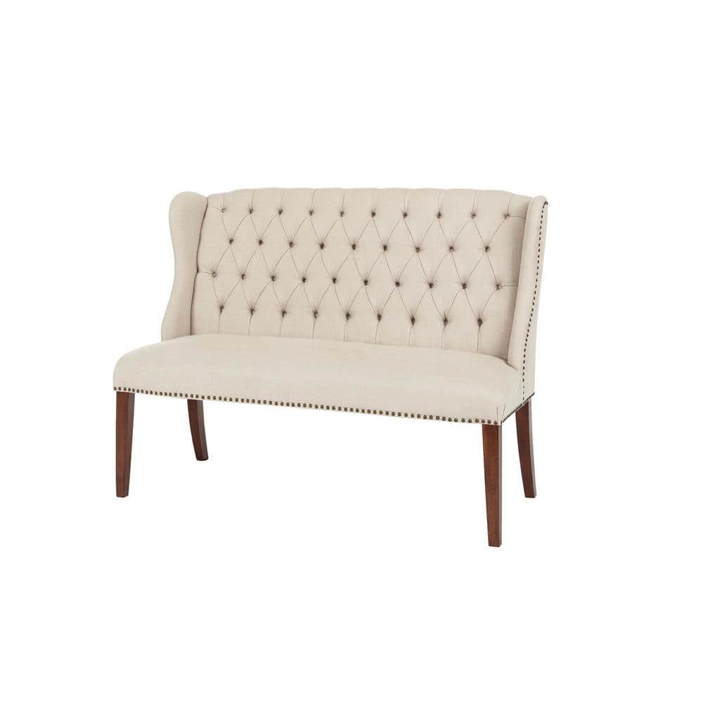 Home Decorators Collection Belcrest Upholstered Tufted Wingback Dining ...
