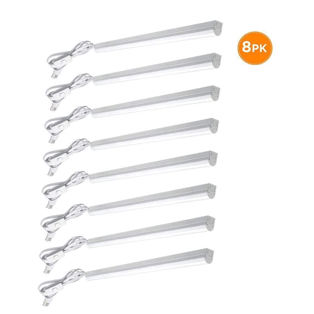 Reviews for Commercial Electric 8-Pack 4 ft. Garage LED Linkable Strip ...