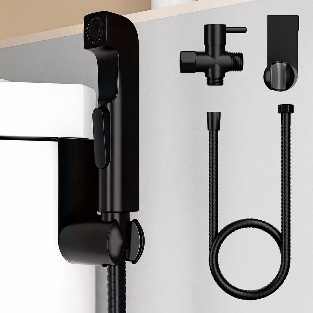 INSTER Handheld Bidet Sprayer Bidet Attachment with Shut off Valve Hose ...