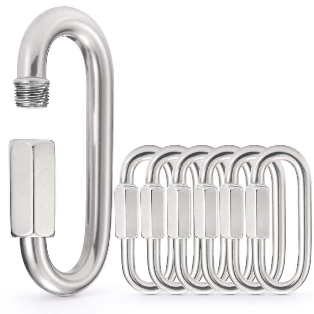 Lukyamzn Stainless Steel Chain Quick Links - 304 Stainless Steel ...