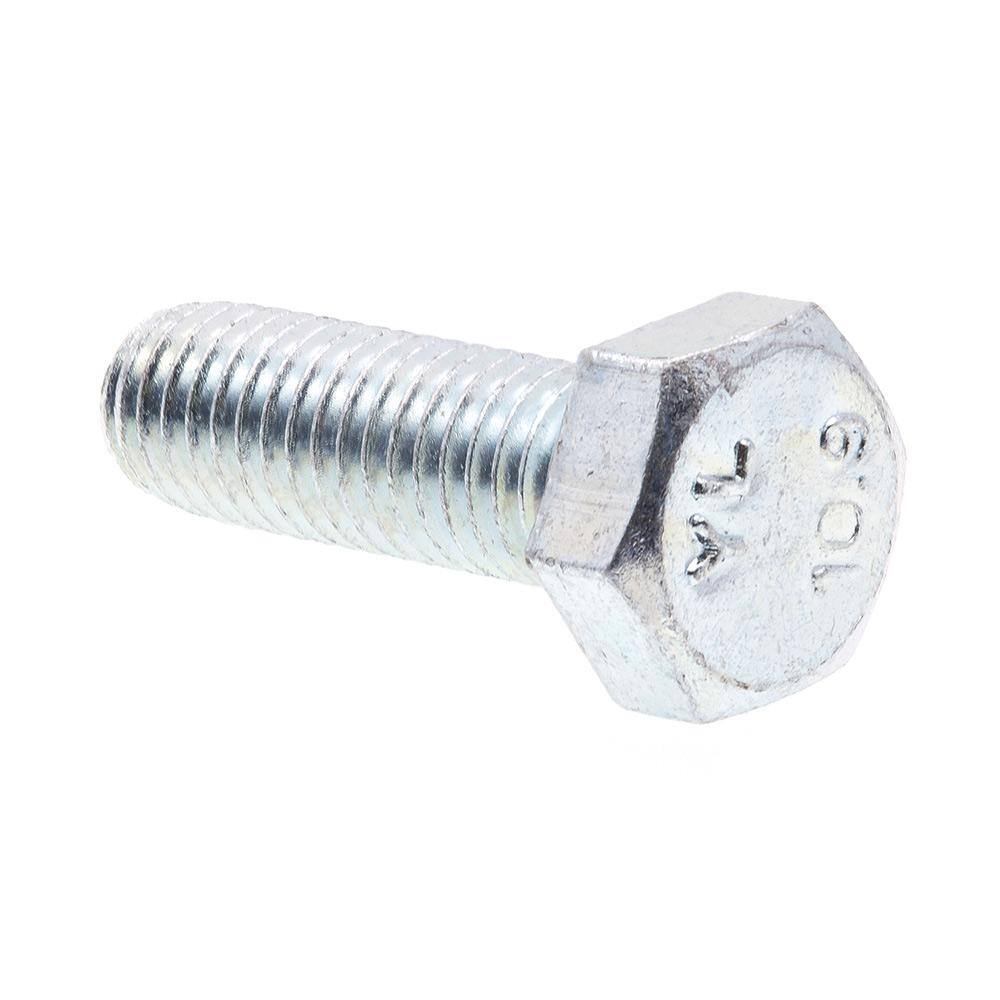 Prime-Line M8-1.25 x 25 mm Class 10.9 Metric Zinc Plated Steel Hex Head ...