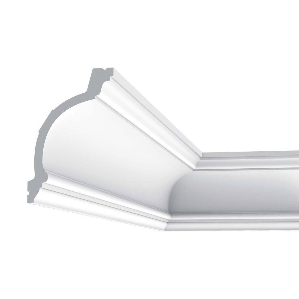 ORAC DECOR 4 in. x 6-1/8 in. x 78-3/4 in. Primed White Plain ...