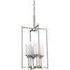 Progress Lighting Alexa Collection 4-Light Brushed Nickel Foyer Pendant ...