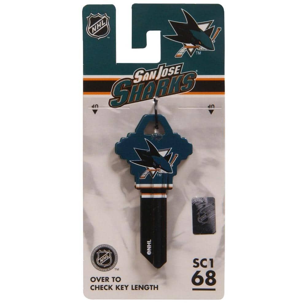 Hillman #68 NHL San Jose Sharks Key Blank 89551 - The Home Depot