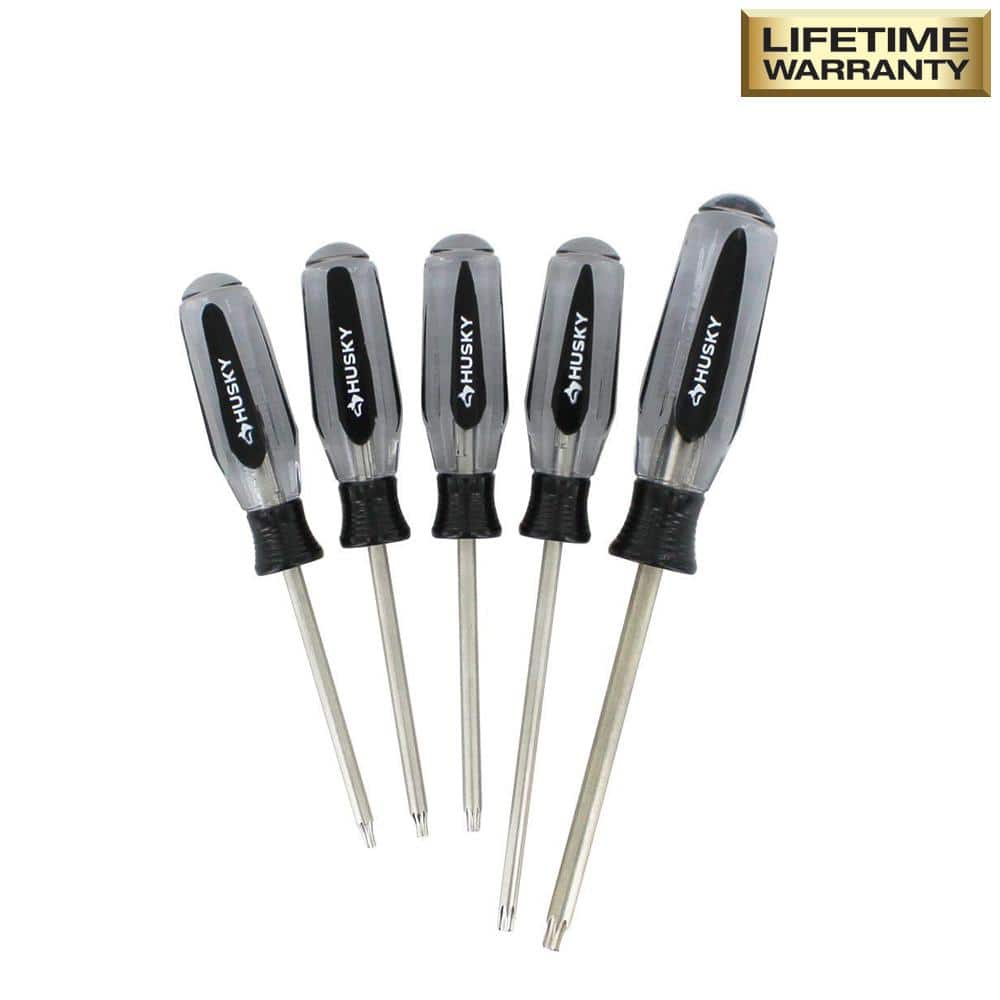 Husky Torx Screwdriver Set (5-Piece) 20210002 - The Home Depot