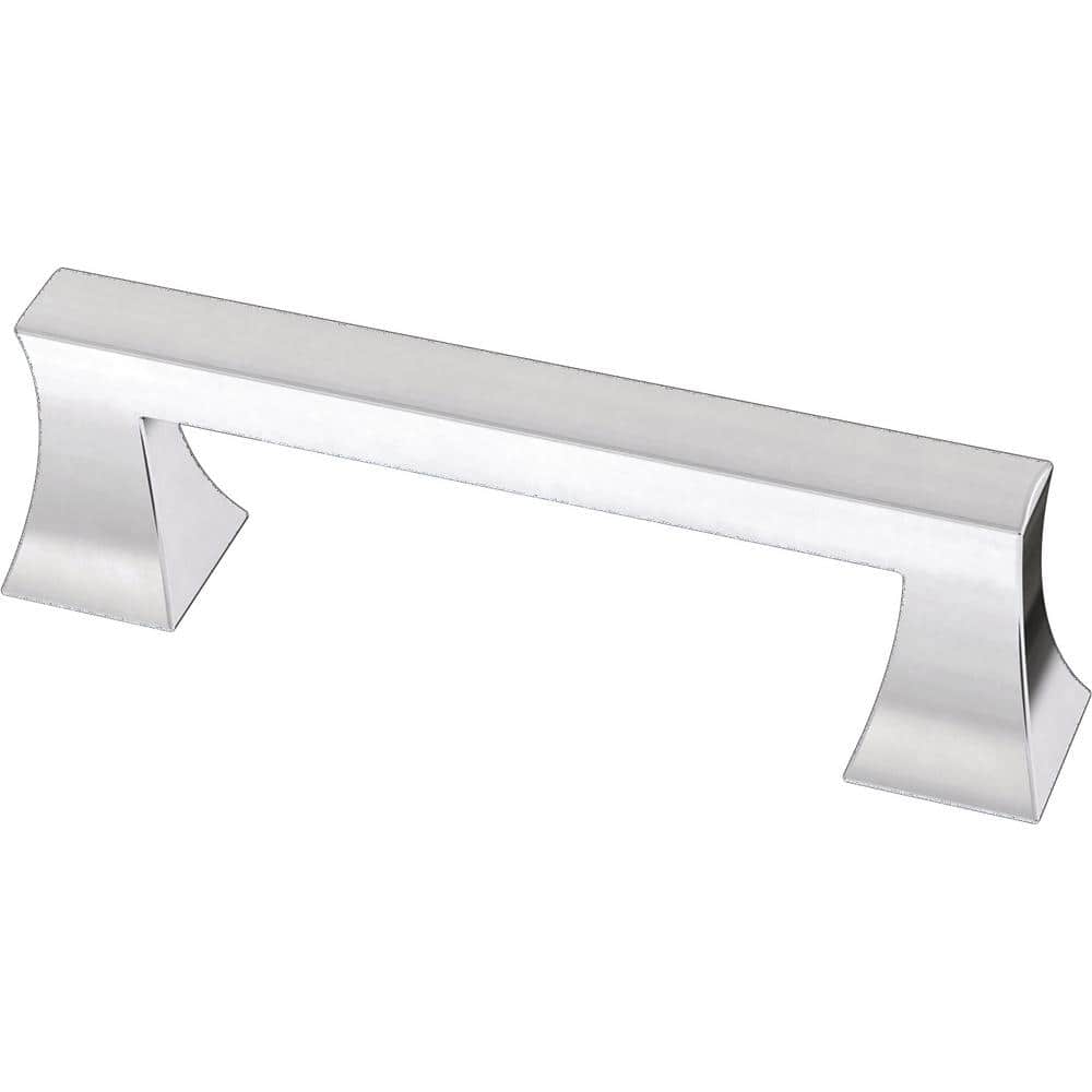 Liberty Modern A-Line 3 in. (76 mm) Modern Polished Chrome Cabinet ...