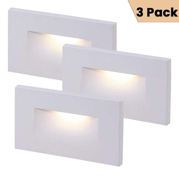 EKIEUDL Series 100 Lumen Low Voltage White Integrated LED 120V Battery ...