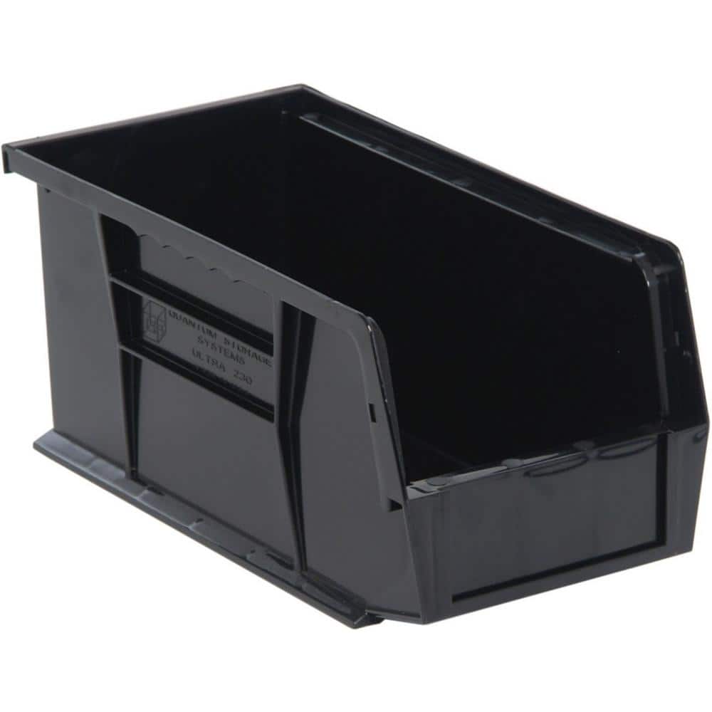 QUANTUM STORAGE SYSTEMS Ultra Series 2.59 qt. Stack and Hang Bin in ...