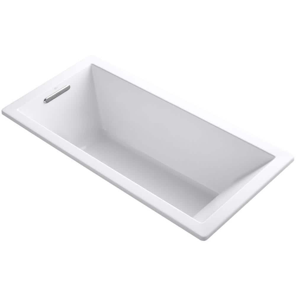 KOHLER Underscore 5.5 ft. Acrylic Rectangular Drop-in Non-Whirlpool ...