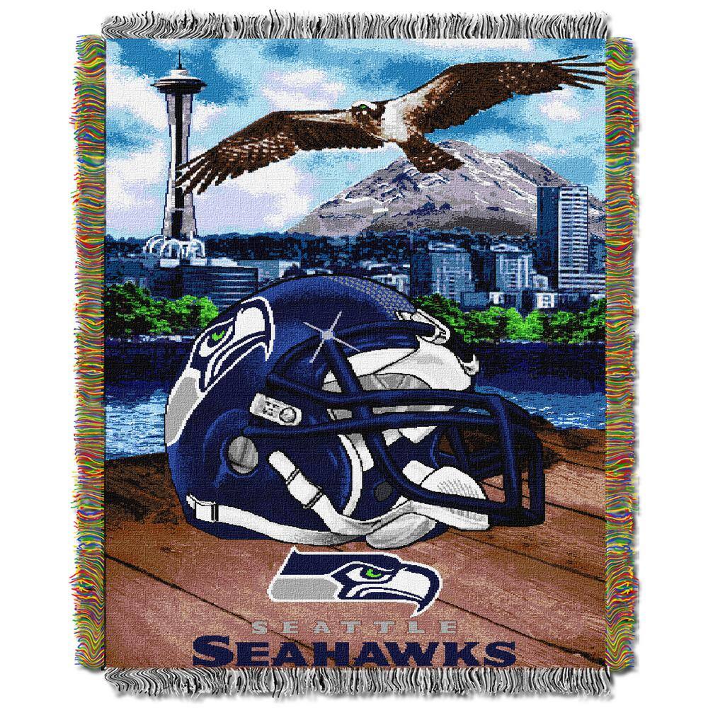 THE NORTHWEST GROUP Seahawks Multi-Color Tapestry Home Field Advantage ...