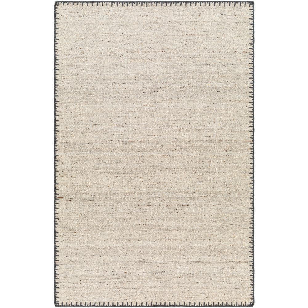 Livabliss Kayden Beige 8 ft. x 10 ft. Solid Indoor Area Rug ...