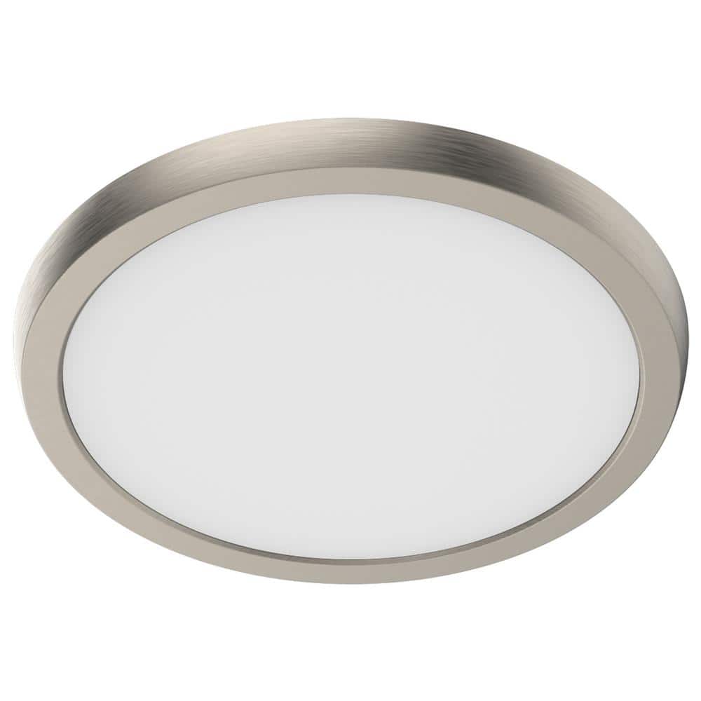SATCO Blink Performer 9 in. Brushed Nickel Selectable CCT Color ...