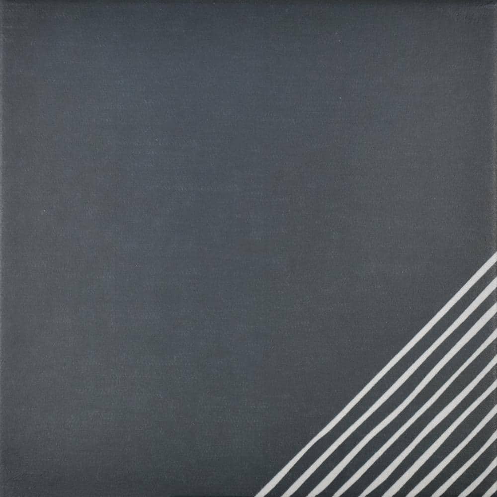 Roca Tribe Petrol Blue Diamond 8 in. x 8 in. Matte Ceramic Floor and ...