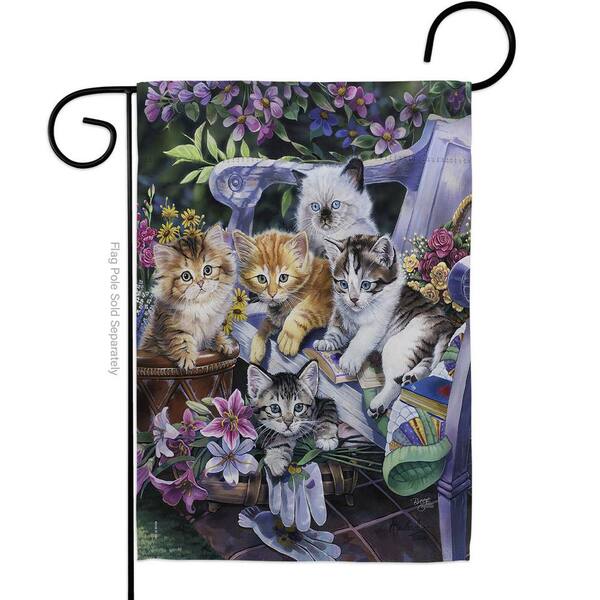 Breeze Decor 13 in. x 18.5 in. Perfect Gardening Buddies Dog Garden ...