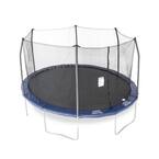 Skywalker Trampolines 15 ft. Round Trampoline with Enclosure in Blue ...