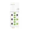 TRICKLESTAR 4 ft. 12-Outlet Advanced and Energy Saving Surge Protector ...