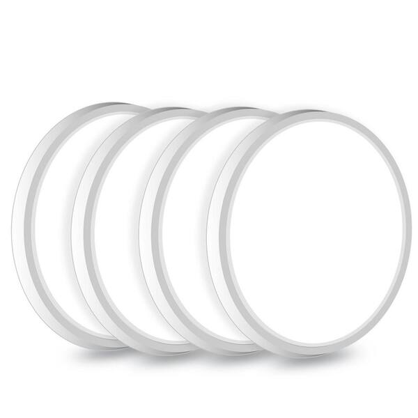 KOAOEIRS 12 in. 28-Watt 3600 lumens 3CCT Selectable LED Flush Mount ...