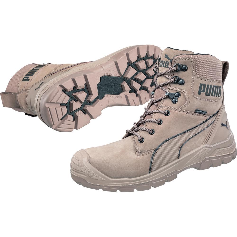 PUMA Men's Conquest CTX 7 in. High Safety Work Boots - Composite Toe ...