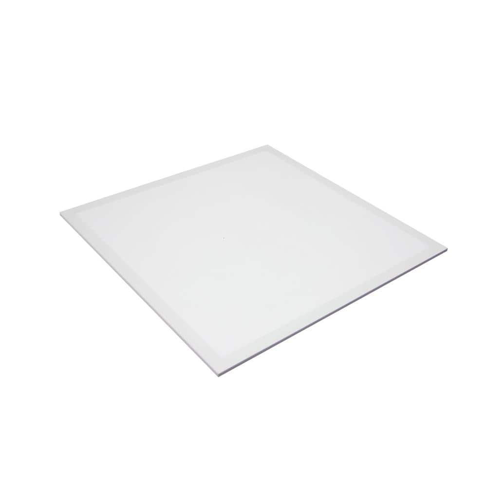 hueBright 2 ft. x 2 ft. 4400 Lumens 40W Integrated LED Panel light ...