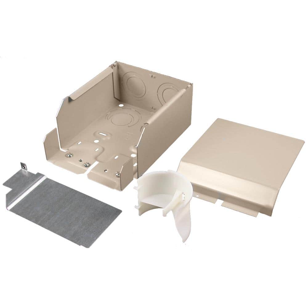 Legrand Wiremold 4000-Series Entrance End Connector Fitting, Ivory ...